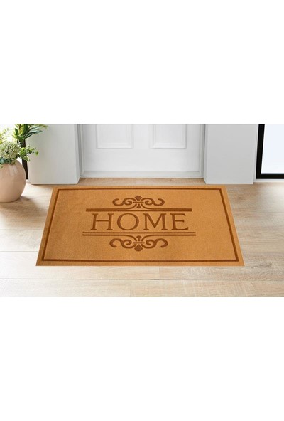 Giz Home Parga Kapı Paspası 40 x 60 Kahve Home Giz Home Parga Kapı Paspası 40 x 60 Kahve Home