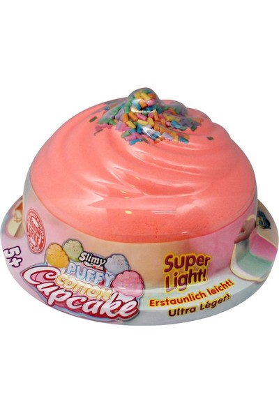 Slime Puffy Cotton Cupcake
