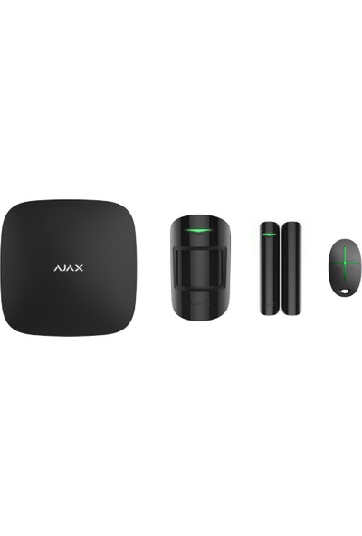 Ajax Hubkit Plus Gelişmiş Kablosuz Alarm Kiti - Siyah Ajax Hubkit Plus Gelişmiş Kablosuz Alarm Kiti - Siyah