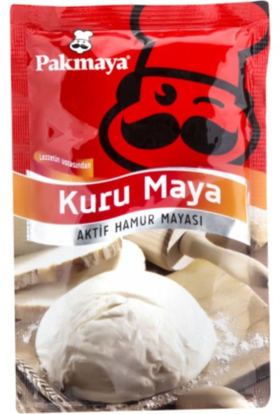 Pakmaya Instant Kuru Maya Vakumlu 100 gr Pakmaya Instant Kuru Maya Vakumlu 100 gr