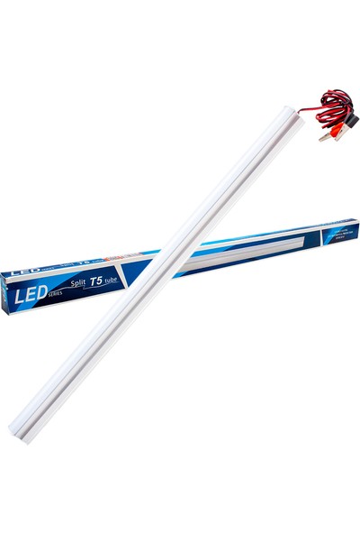 Powermaster Merled 12V T8 Ince LED Ampul 60 cm Akü Maşalı