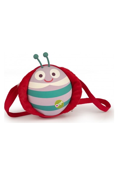 Oops Oval Omuz Çantası Uğur Böceği