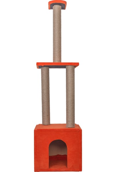 Moda Yuva Üç Katlı Kedi Evi