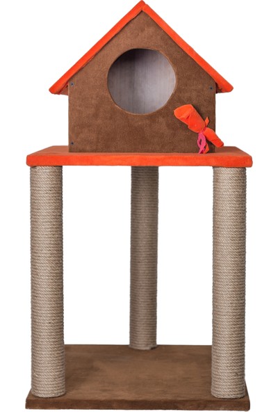 Moda Yuva Iki Katlı Kedi Evi