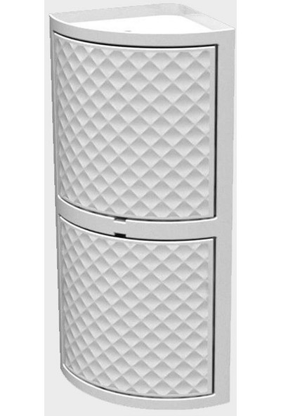 Acarlar Acr Trend Banyo ve Mutfak Dolabı Yeni Nesil 360 Derece Dönerli Çok Amaçlı 2 Raflı Beyaz Köşe Dolap Acarlar Acr Trend Banyo ve Mutfak Dolabı Yeni Nesil 360 Derece Dönerli Çok Amaçlı 2 Raflı Beyaz Köşe Dolap
