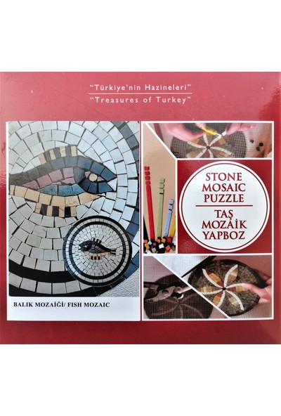 Syt Mozaik Mozaik Hobi Puzzle Seti Küçük Balık