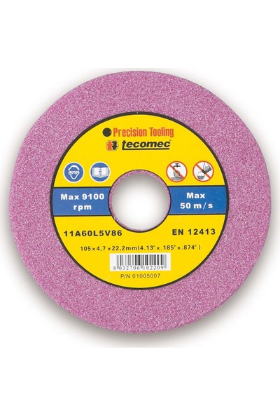 Tecomec 01005007 Zincir Bileme Diski 105X4.7MM 3/8-404