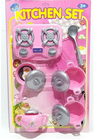 Kartoy Oyuncak Ocak Seti 13 Parça