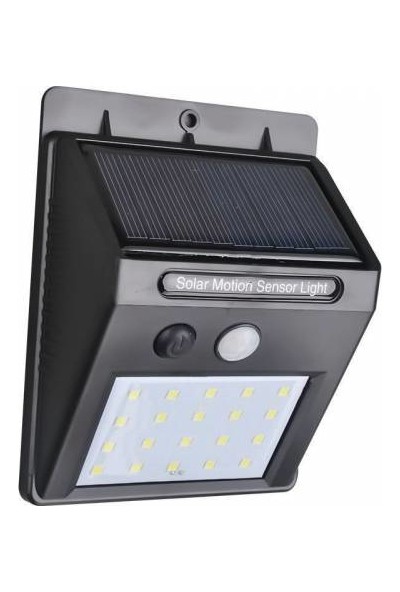 Starmax Işık Sensörlü Güneş Enerjili Solar Duvar Kapı Kamp Bahçe Lambası Fotoselli Projektör 20 LED Lambalı Starmax Işık Sensörlü Güneş Enerjili Solar Duvar Kapı Kamp Bahçe Lambası Fotoselli Projektör 20 LED Lambalı
