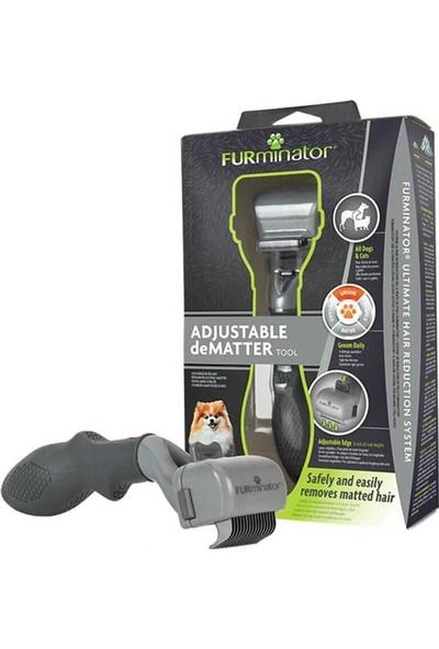 Furminator Ayarlanabilir Kıtık Açıcı Kedi ve Köpek Tarağı Furminator Ayarlanabilir Kıtık Açıcı Kedi ve Köpek Tarağı