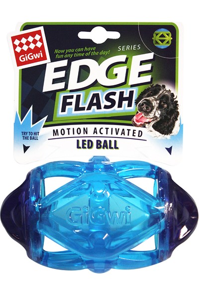Gigwi Rugby Top LED Işıklı Köpek Diş Kaşıma Oyuncağı Gigwi Rugby Top LED Işıklı Köpek Diş Kaşıma Oyuncağı
