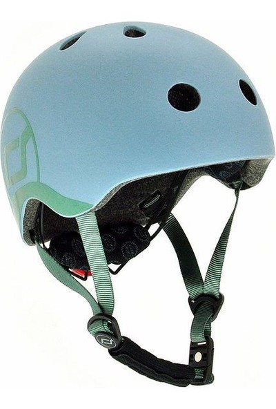 Scoot And Ride Helmet Bebek Kaskı Xxs-S Petrol Mavisi 181206-96322
