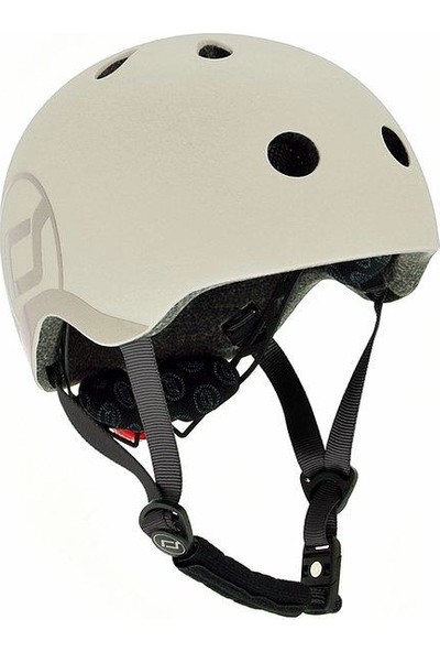 Scoot And Ride Helmet Çocuk Kaskı S-M Açık Gri 190605-96367 Scoot And Ride Helmet Çocuk Kaskı S-M Açık Gri 190605-96367