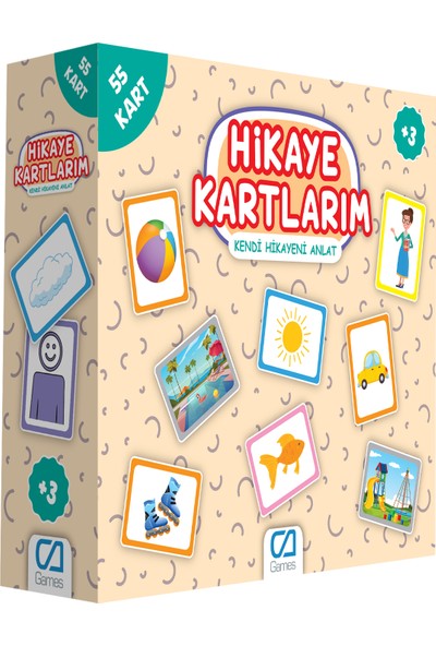 Ca Games CA.5107 Hikaye Kartlarım - Eğitici Oyun Kartları Ca Games CA.5107 Hikaye Kartlarım - Eğitici Oyun Kartları