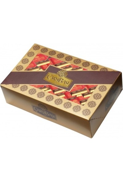 çarşıbaşı Etiketli Madlen Sütlü Çikolata - Kırmızı - 500 gr