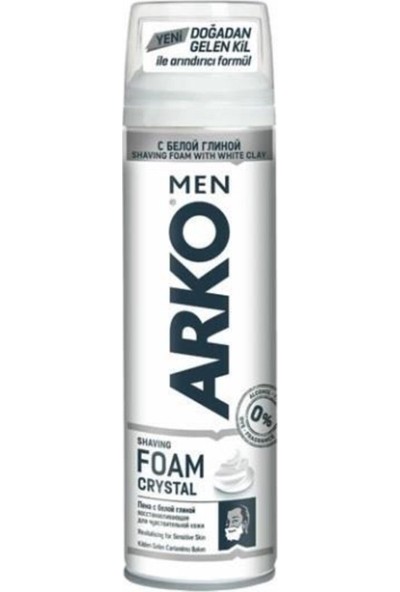 Arko Tıraş Köpüğü Crystal 200 ml