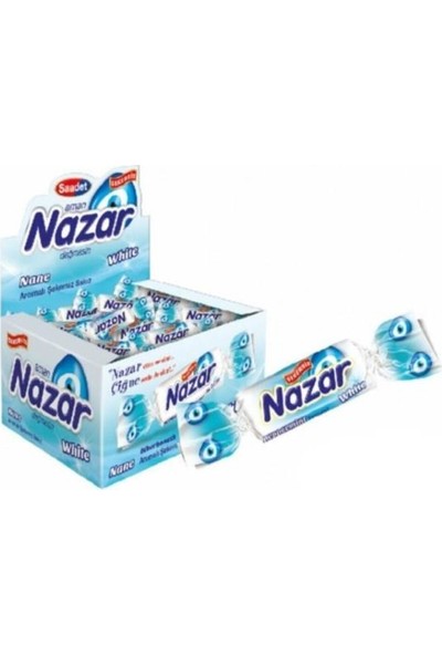 NAZAR Nane Aromalı Sakız 100'lü 150 gr