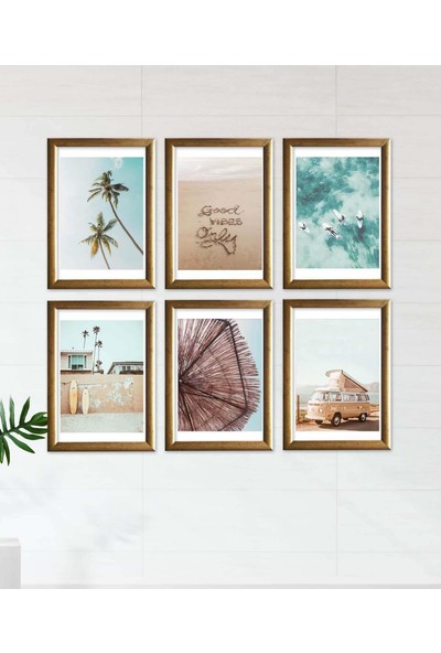 Lyn Home Summer Poster 6'lı Tablo 6 Adet 23,5x33,5 Lyn Home Summer Poster 6'lı Tablo 6 Adet 23,5x33,5