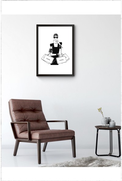 Lyn Home Tablo 33.5x43,5 Siyah Tablo