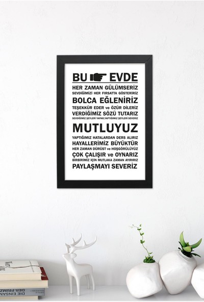 Lyn Home Bu Evde Tablo 23,5x33,5