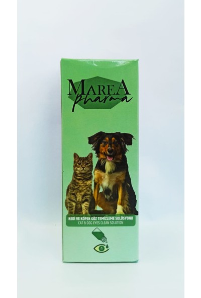 Marea Pharma Kedi ve Köpek Göz Temizleme Solüsyonu 50ML Marea Pharma Kedi ve Köpek Göz Temizleme Solüsyonu 50ML