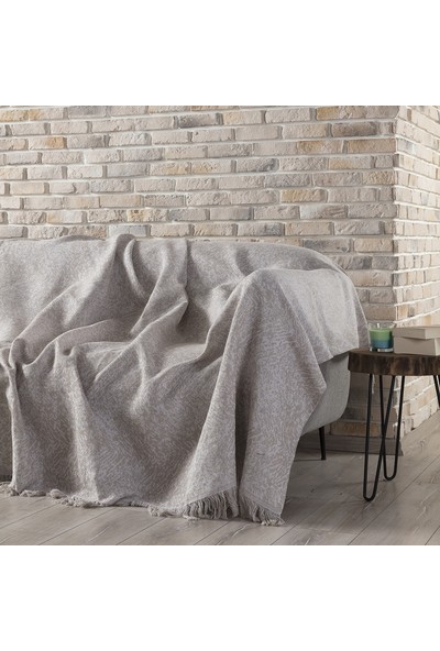 Vagonik Stone Natural %100 Pamuk Kaymaz Çekyat Koltuk Örtüsü Vagonik Stone Natural %100 Pamuk Kaymaz Çekyat Koltuk Örtüsü