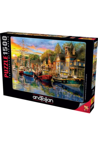 Anatolian Puzzle Liman Işıkları 1500 Parça Puzzle