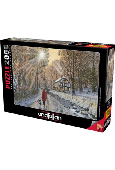 Anatolian Puzzle Karlı Orman 2000 Parça Puzzle Anatolian Puzzle Karlı Orman 2000 Parça Puzzle