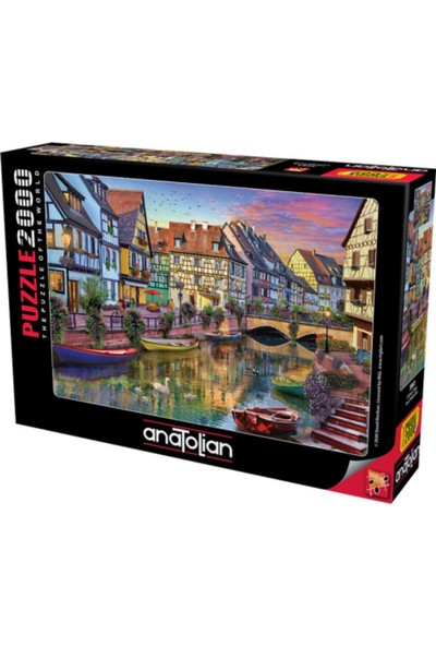 Anatolian Puzzle Colmar Canal 2000 Parça Puzzle