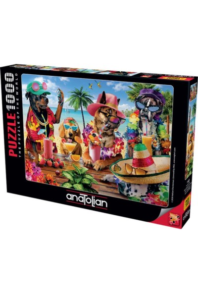 Anatolian Puzzle Tropikal Parti 1000 Parça Puzzle Anatolian Puzzle Tropikal Parti 1000 Parça Puzzle