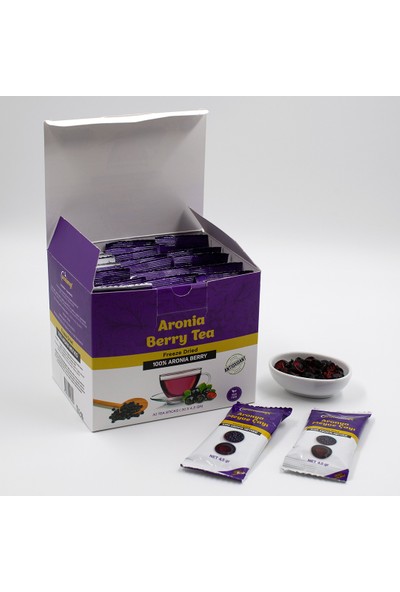 aroniamax Aronya (aronia) Meyve Çayı - 30 Günlük Kullanım aroniamax Aronya (aronia) Meyve Çayı - 30 Günlük Kullanım