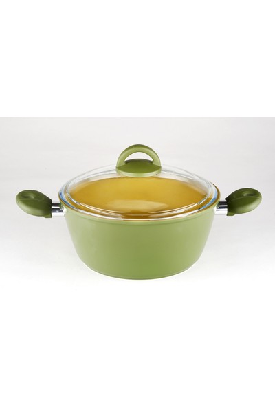 Illa Olivilla 24 cm Zeytinyağı İçerikli Derin Tencere