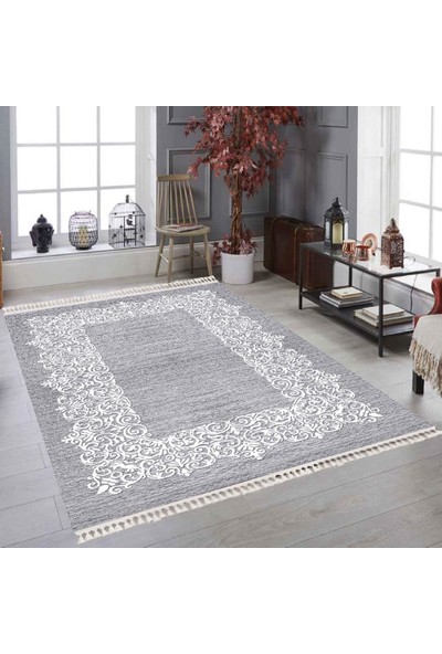 Atb Dekoratif Özel Tasarım Modern Yıkanabilir Ince Kaymaz Halı