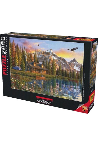 Anatolian Eski Ev-Old Look Cabın 2000 Parça Puzzle Anatolian Eski Ev-Old Look Cabın 2000 Parça Puzzle