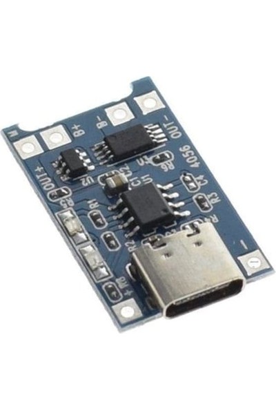 Arduino TP4056 Type-C 1s 3.7V Lipo, Li-Ion Pil Şarj Devresi Arduino TP4056 Type-C 1s 3.7V Lipo, Li-Ion Pil Şarj Devresi