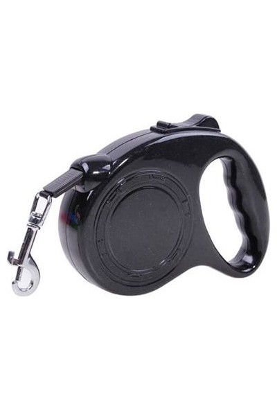 Nostaljik Lezzetler Kedi Köpek Gezgirme Tasması 3 Metre Siyah