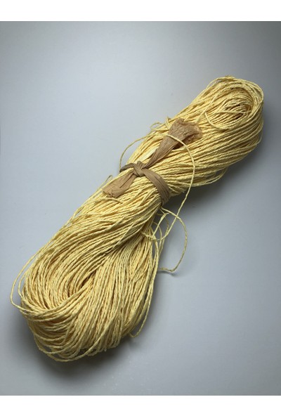 Gazelli Kağıt İp Çanta İpi Sarı