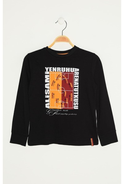 Gsstore Galatasaray Lisanslı Çocuk Siyah Polo Yaka T-Shirt C12453 Gsstore Galatasaray Lisanslı Çocuk Siyah Polo Yaka T-Shirt C12453