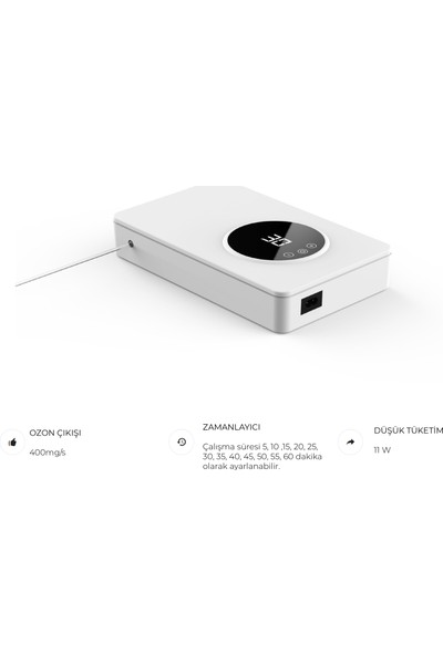 Ozone Generator Ogt Digital Ekranlı Su Ozonlama Cihazı 400 Mg Ozone Generator Ogt Digital Ekranlı Su Ozonlama Cihazı 400 Mg
