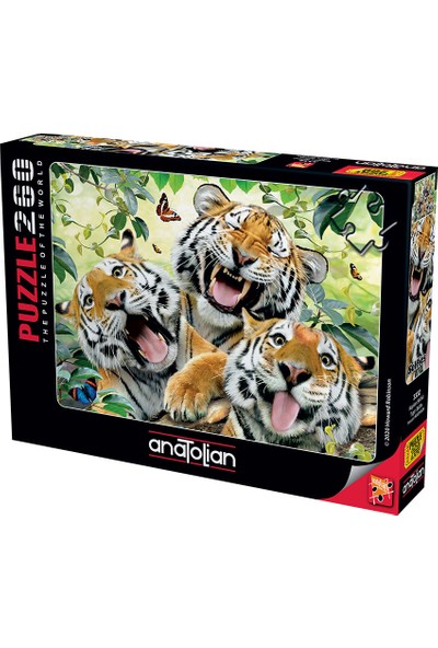 Anatolian Puzzle 260 Parça Kaplan Selfiesi 3332 Anatolian Puzzle 260 Parça Kaplan Selfiesi 3332