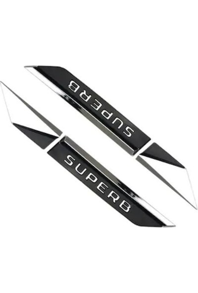 Drs Tuning Superb 4'lü Çamurluk Logosu / YACI132 Drs Tuning Superb 4'lü Çamurluk Logosu / YACI132