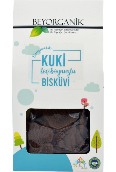 Beyorganik Kuki Keçiboynuzlu Bisküvi -120gr