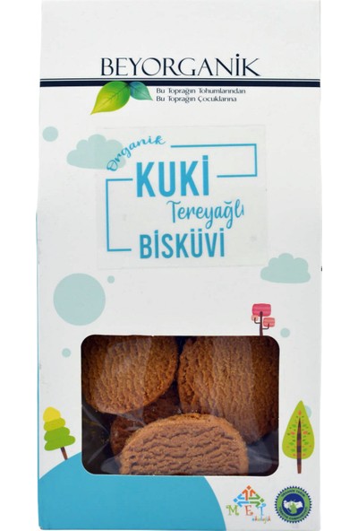 Beyorganik Kuki Tereyağlı Bisküvi - 120 gr Beyorganik Kuki Tereyağlı Bisküvi - 120 gr