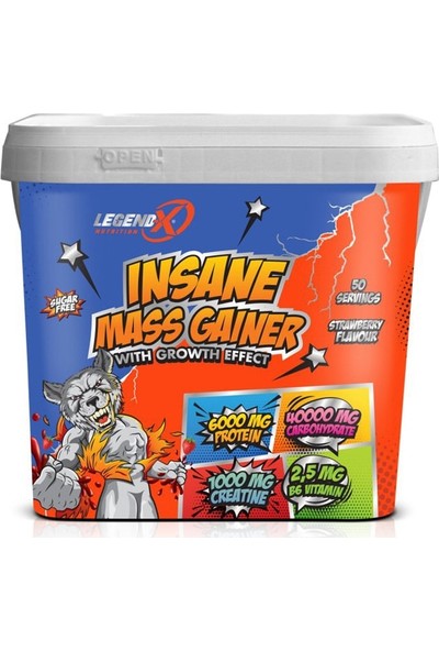 Legend-X Mass Gainer Çikolata 2500 gr Legend-X Mass Gainer Çikolata 2500 gr