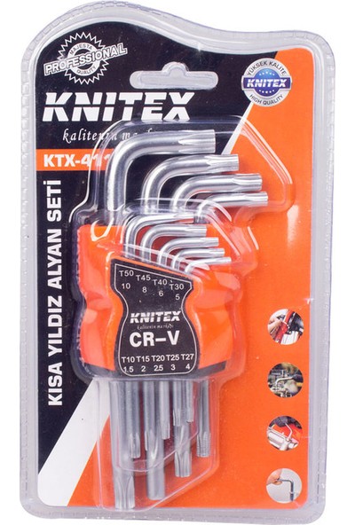 Knitex Kısa Yıldız Alyan KTX411 Knitex Kısa Yıldız Alyan KTX411