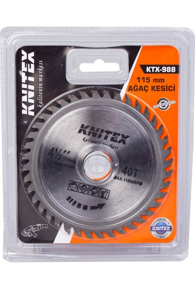 Knitex Elmas Ucu Ağaç Kesici 115MM KTX-988 Knitex Elmas Ucu Ağaç Kesici 115MM KTX-988