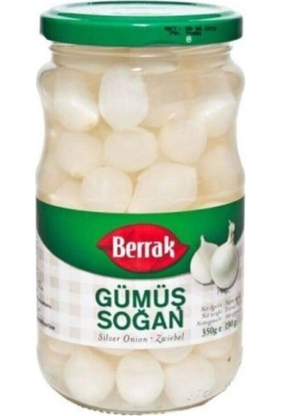Berrak Gümüş Soğan Turşusu 370 ml X 4 Berrak Gümüş Soğan Turşusu 370 ml X 4