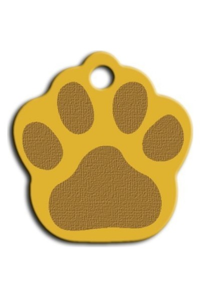 Dali's Dalis Pet Tag - Küçük Pati Kedi ve Köpek Künyesi Mavi