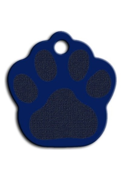 Dali's Dalis Pet Tag - Küçük Pati Kedi ve Köpek Künyesi Kırmızı