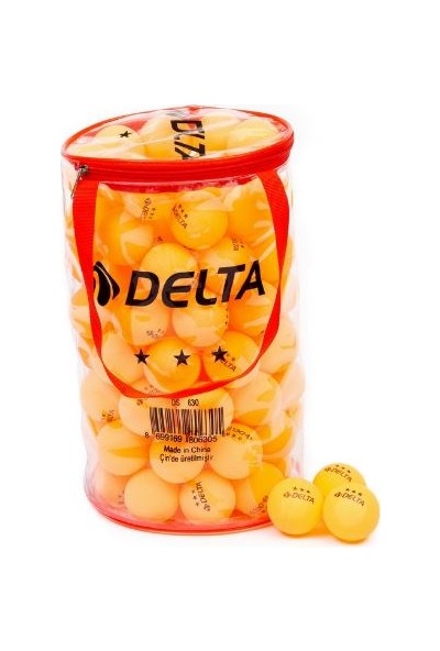 Delta 100'LÜ Çantalı Masa Tenisi Topu (Pinpon Topu)